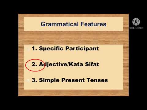Descriptive Text - Definisi, Struktur text, Grammatical features