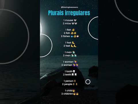 Fish ou Fishes? Você sabe qual o plural de peixes em inglês? #pluralemingles