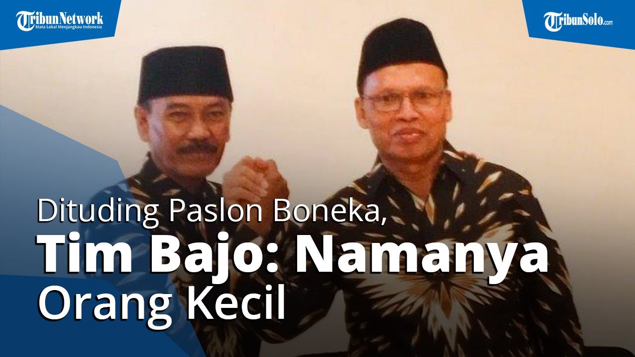Maju Tantang Gibran di Pilkada hingga Dianggap Paslon Boneka, Tim Bajo ...