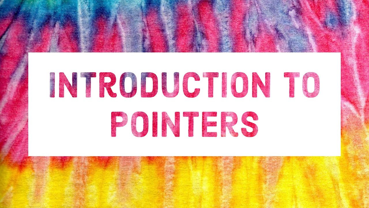 CS151 2 pointers