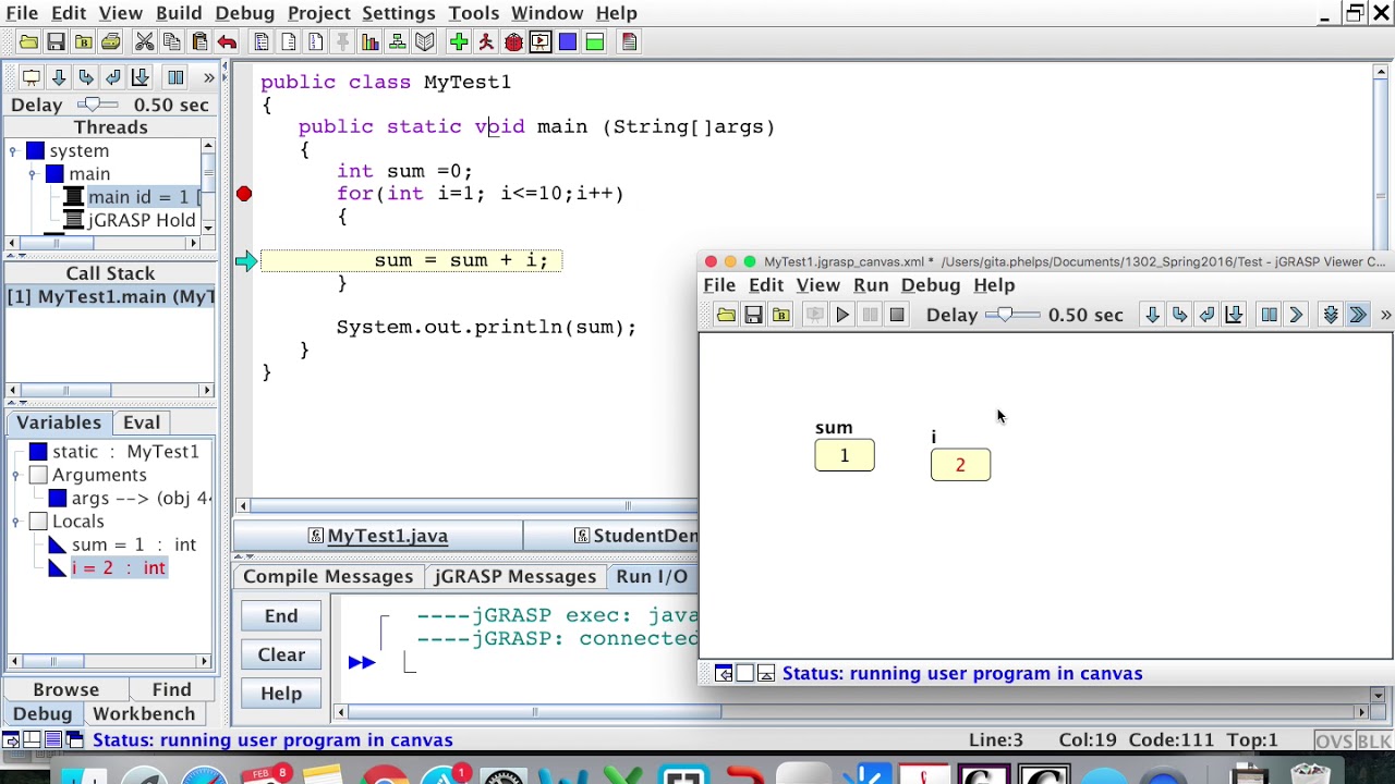 JGraspVisualizationDemo