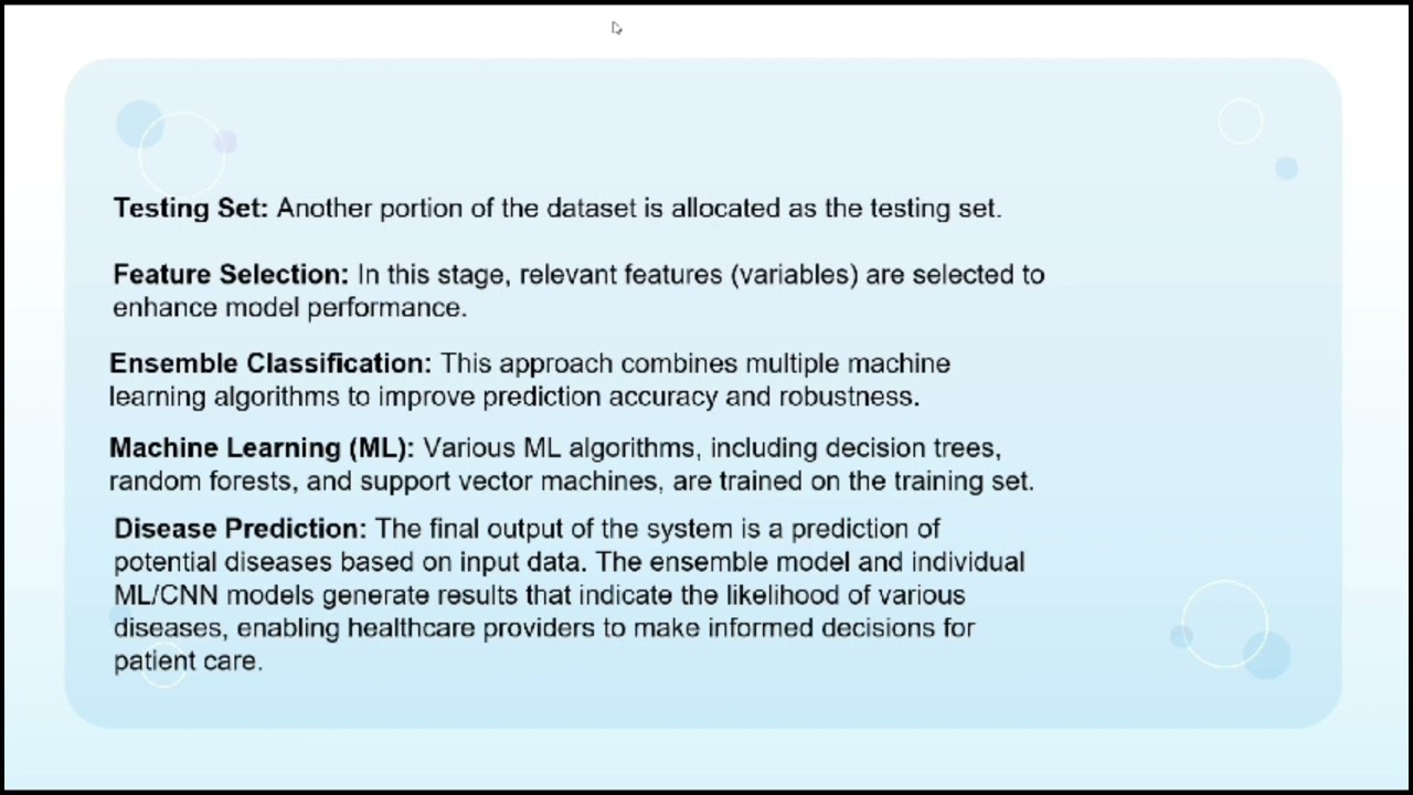 Multiple disease Prediction using machine learning