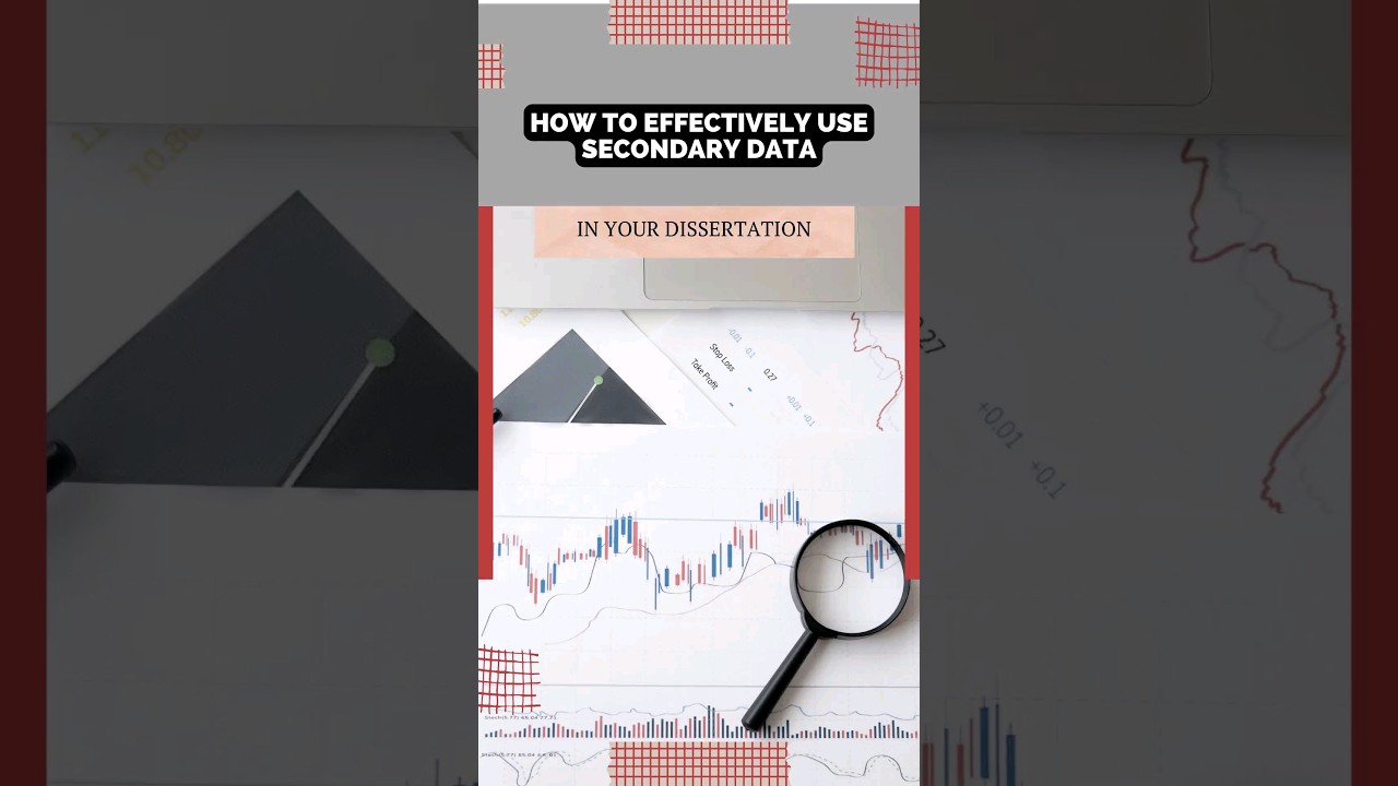 How to Effectively Use Secondary Data in Your Dissertation | WritersER.com