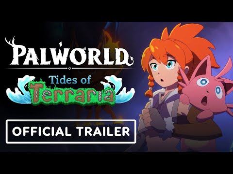 Palworld x Terraria - Official Tides of Terraria Animated Update Release Date Trailer
