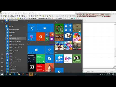 Lampu Berjalan menggunakan CX-Programmer dan CX-Designer – Bayuwidyananto
