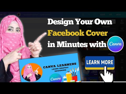 CANVA TUTORIAL: How to design facebook cover using canva | Facebook Cover Photo