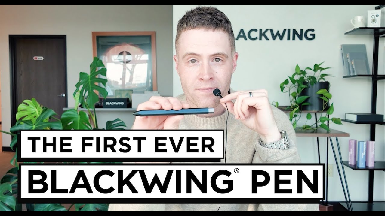 Introducing the Blackwing Pen | First Look