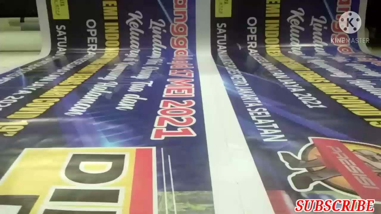 Cetak Spanduk bahan flexy Ukuran 4x1