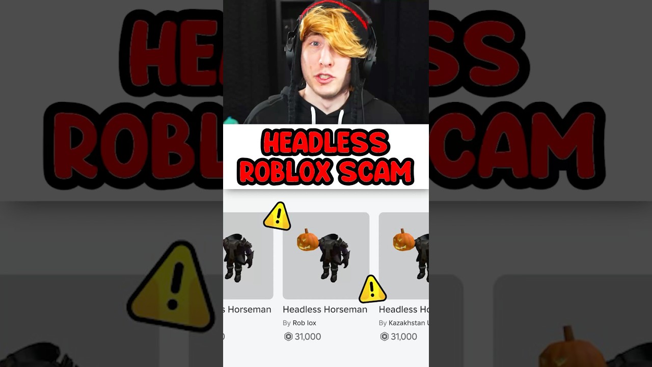 ROBLOX HEADLESS SCAM! WATCH OUT!!