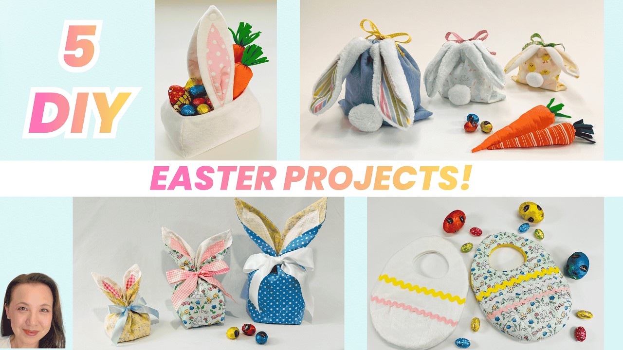5 Adorable DIY Easter Sewing Projects You'll Love!