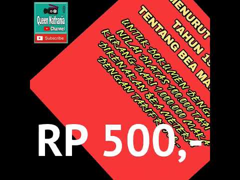 VIRAL‼️Meterai tempel yang digunakan ijazah Jokowi tidak sesuai UU no.13/1985 tentang BEA METERAI‼️🔴