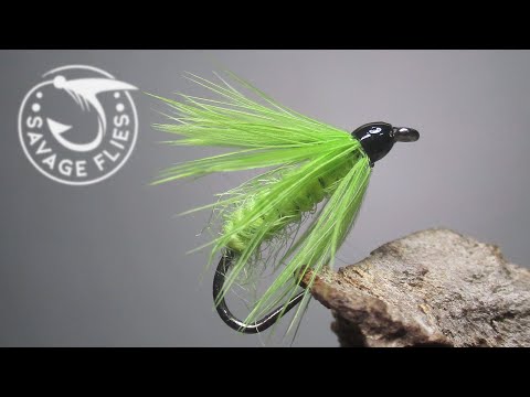 A caddis green Little Ugly (simple nymph series)