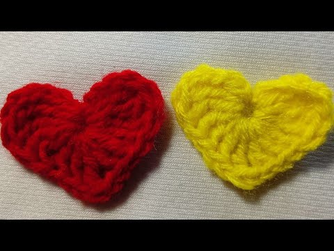 How to crochet heart ❤️ for Absolute beginners tutorial#crochet