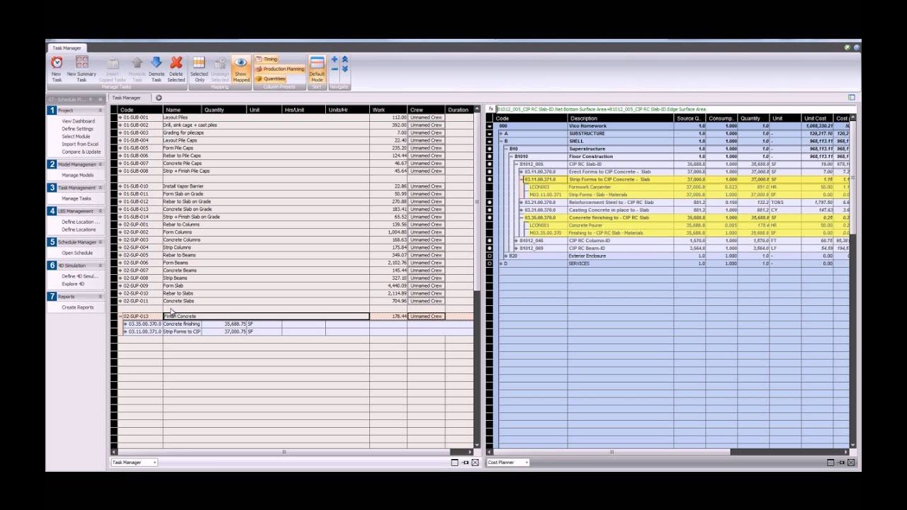 SP-L5-05 Combining task quantities in Schedule Planner.avi