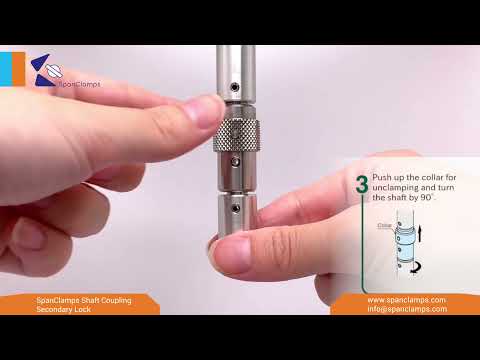 Shaft Coupling Secondary Lock | Spanclamps