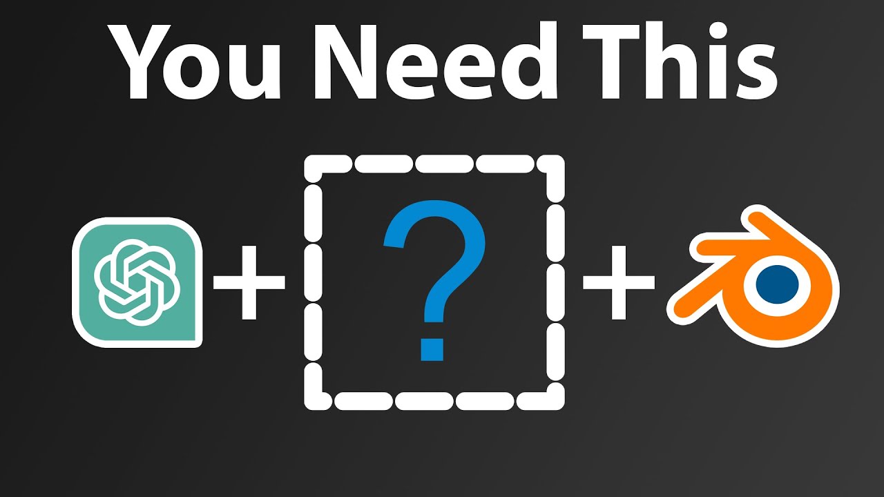 Use THIS to Master A.I. Blender Python Scripts