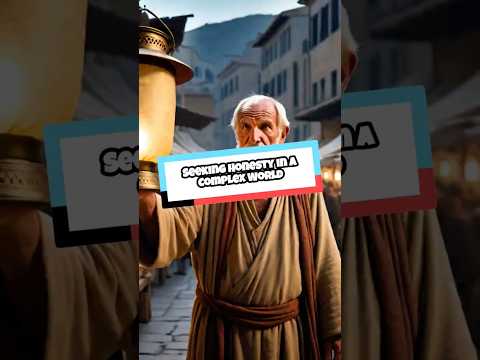 How Diogenes' 'I Am Looking for an Honest Man' Can Change Your View on Integrity! #philosophy