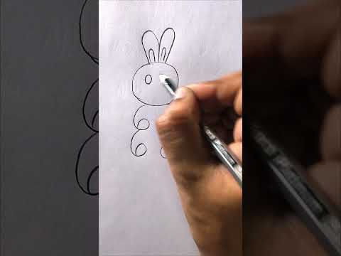 चुलबुले खरगोश की आसान ड्राइंग #ड्राइंग #easydrawing #easy #adityadagararts #drawingtutorial