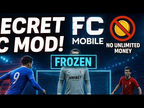 "SECRET FC Mobile MOD! | Freeze GK, Speed Hack & Weak Opponents 🔥 (No Unlimited Money)"