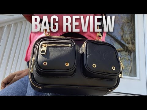 WORTH IT?! Louis Vuitton Bag Review // BLACK UTILITY CROSSBODY SS21