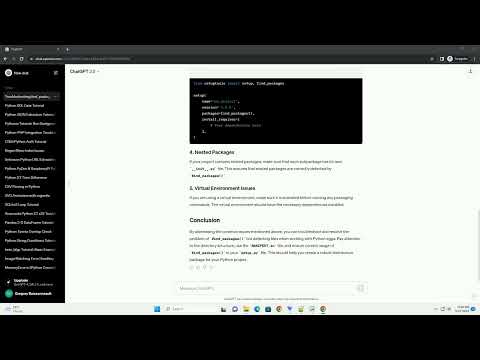 find packages not detecting files for python egg