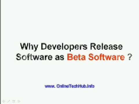 What is Beta Software ?