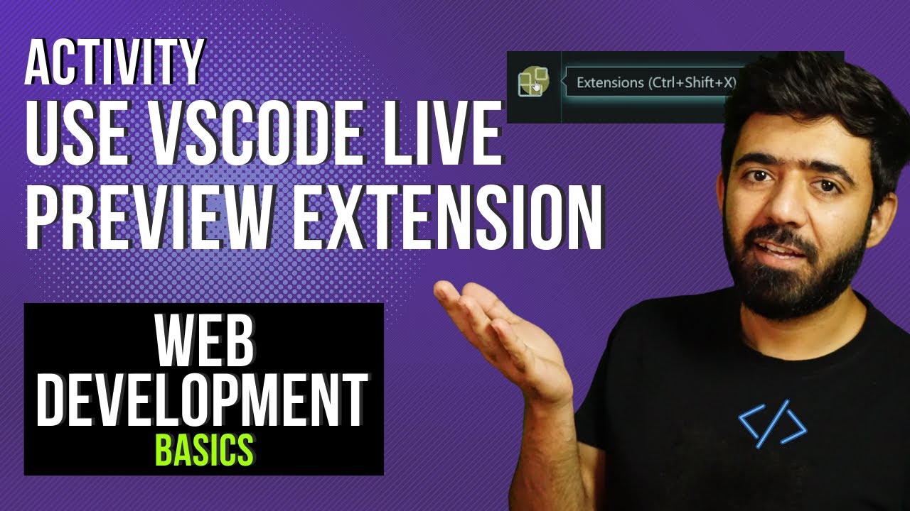 Use VSCode Live Preview Extension | Web Development Basics Course