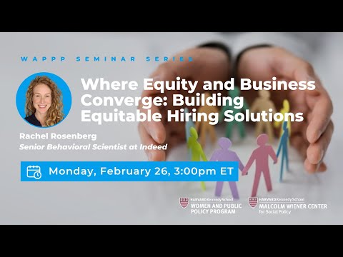 Where Equity and Business Converge: Building Equitable Hiring Solutions
