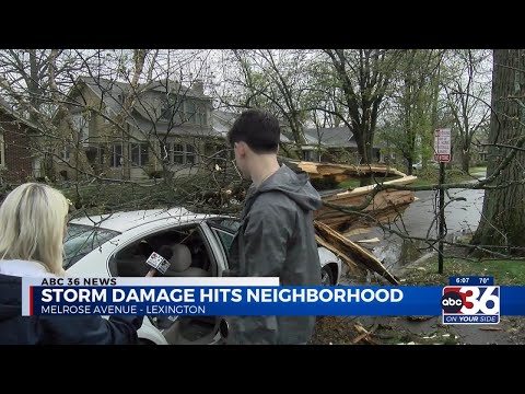 Neighbors talk to ABC36 News Now about damage in Chevy Chase