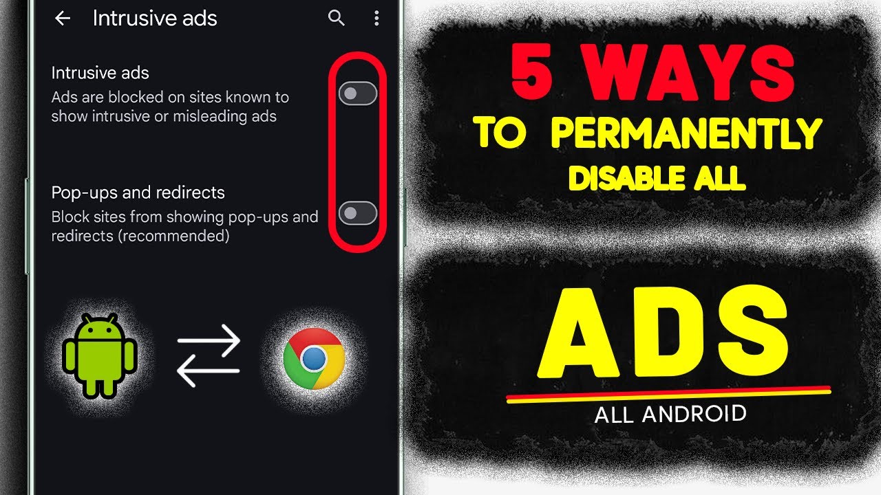 5 Settings to PERMANENTLY Disable All Ads on Android – Stop Pop-ups Instantly.