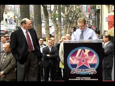 Hollywood Walk of Fame: Bill Handel, (of KFI-AM 640), L.A.'s Top Radio Host, gets STAR