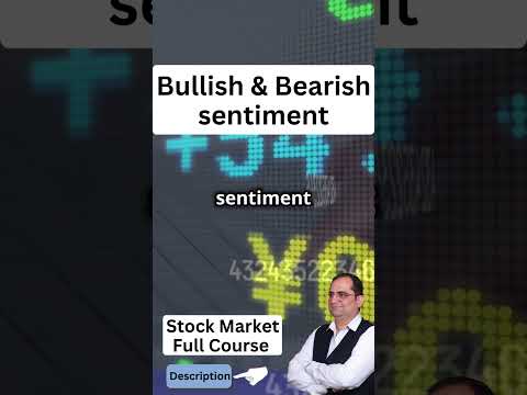 Why Bullish & Bearish Sentiment Matters in Trading || #bullish #bearish #marketsentiment