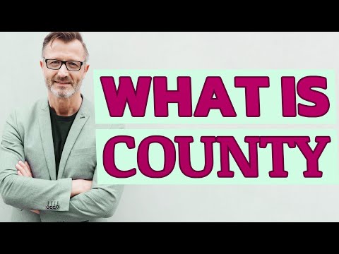 County | Meaning of county