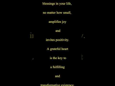 Gratitude Unlocks Happiness #SHORTS #trending #motivation