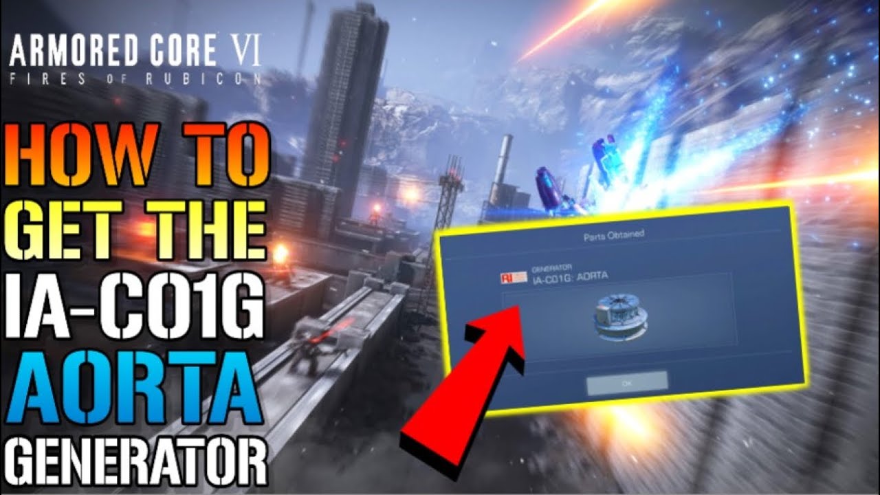 Armored Core 6: Amazing Hidden ARMOR! IA-C01G Aorta Generator! Here's How To Get It (Armor Guide)