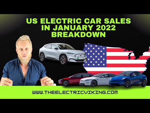 US ELECTRIC car sales in January 2022 breakdown