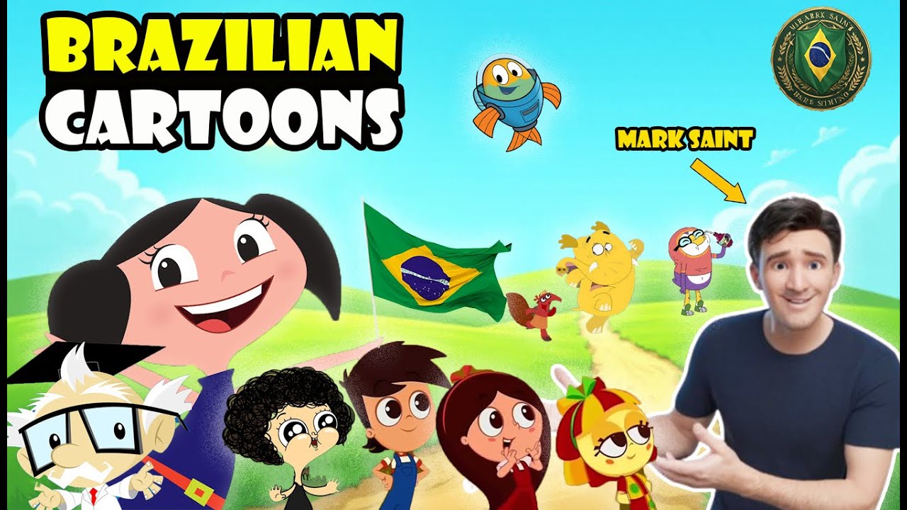 “TOP 10 BRAZILIAN CARTOONS TO MASTER PORTUGUESE LIKE A NATIVE!