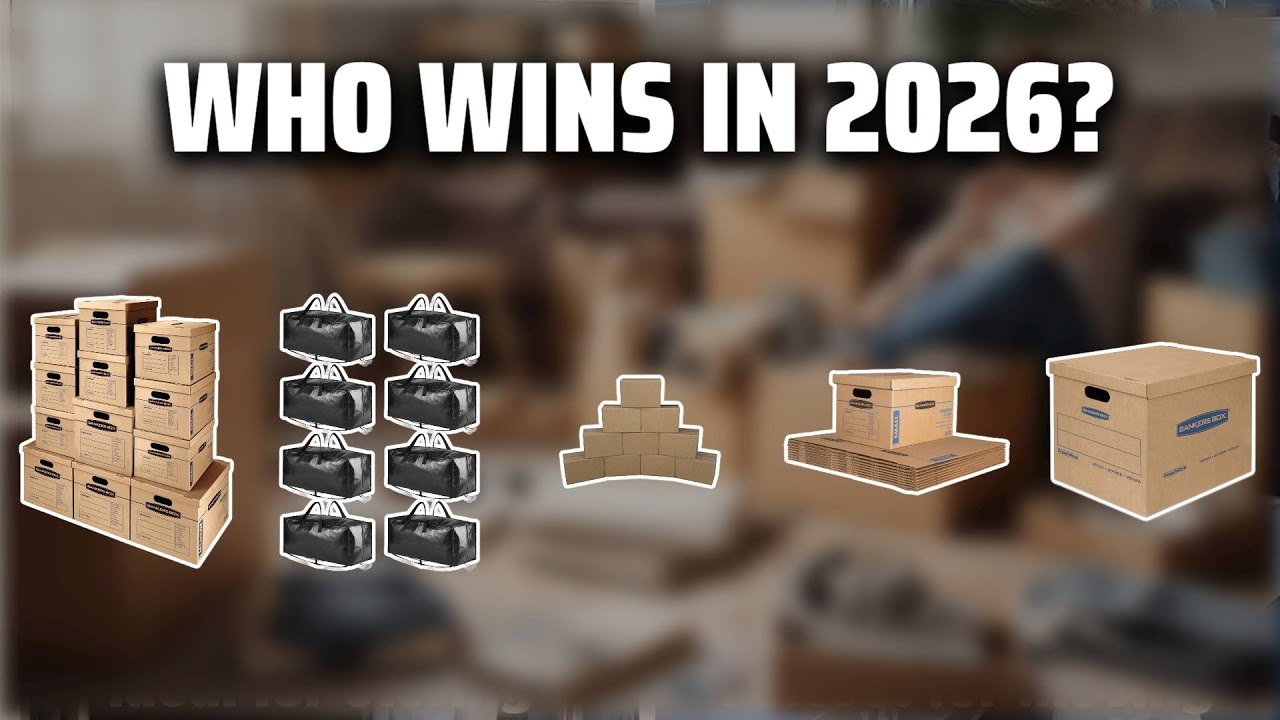 The Top 5 Best Small Moving Boxes in 2026 - Must Watch Before Buying!