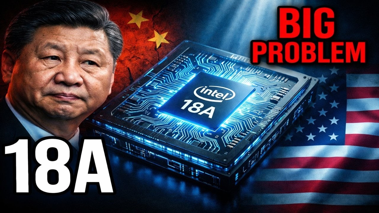 Intel 18A Is Here — And China Has a BIG Problem.