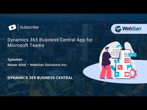 Dynamics 365 Business Central App for Microsoft Teams