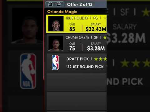 Trying To Win The Orlando Magic A NBA Championship In ONE SEASON! #shorts