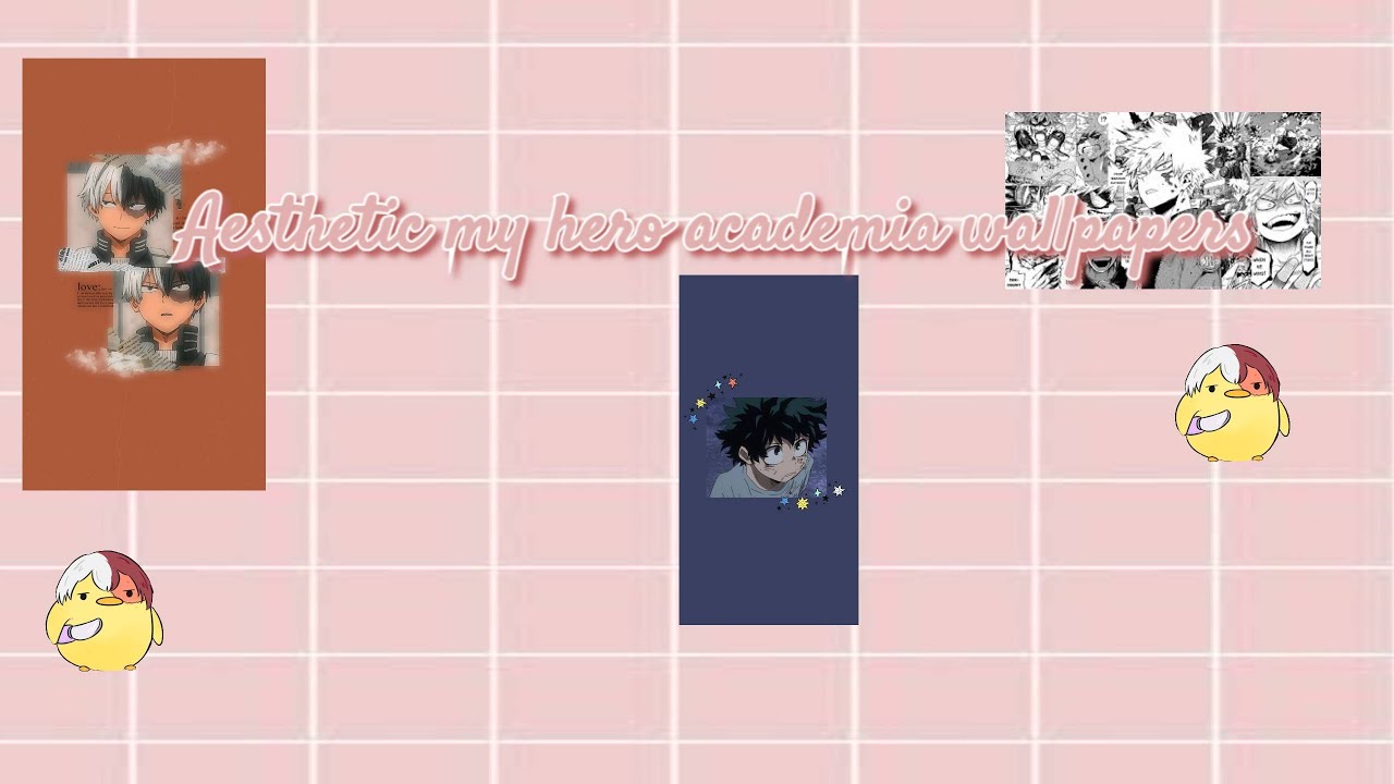 *Aesthetic* My Hero Academia wallpapers ll Dumpliing