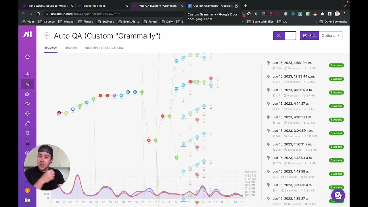 I built a custom Grammarly clone | Airtable + Make automation tutorial