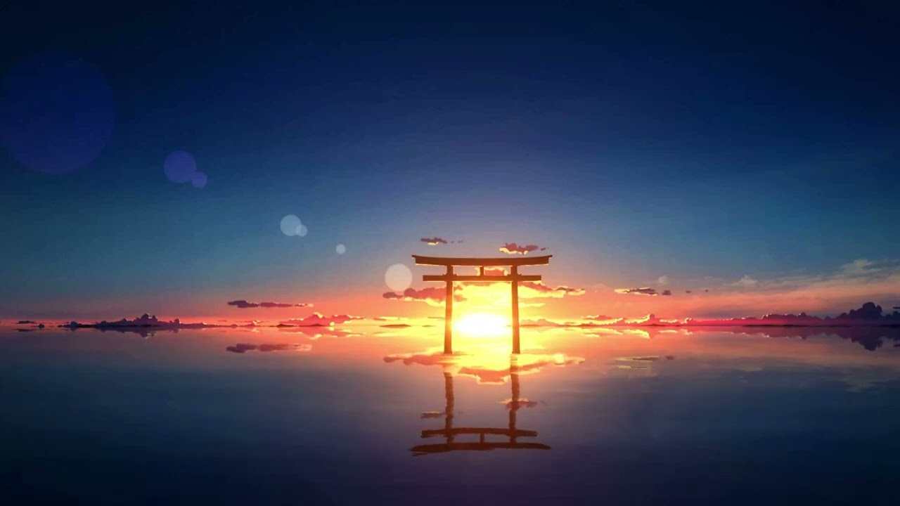 Torii at Sunset | Captivating Harmony 🌅⛩️