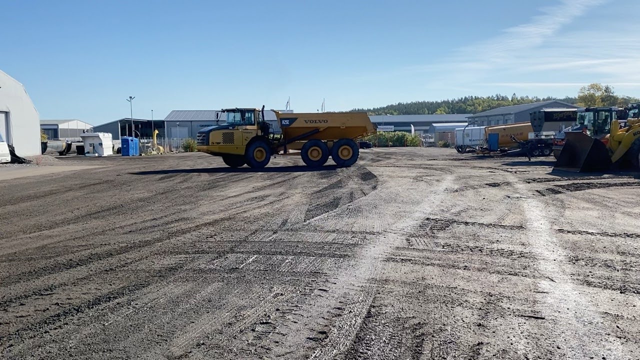 Dumper Volvo A25E, Norrköping, Klaravik auktioner