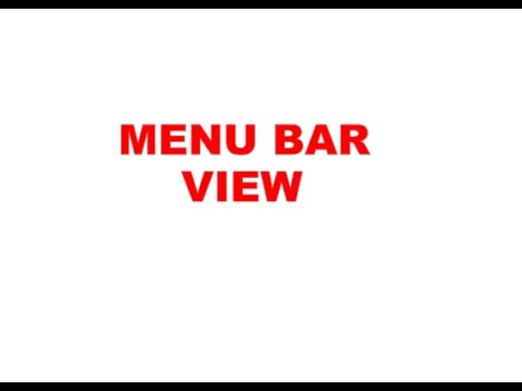 MENU BAR-VIEW OUTLINES, ZOOM, SNAPPING, GUIDELINES, HIDE TOOL/STATUS BAR IN STARCRAFT CREATE