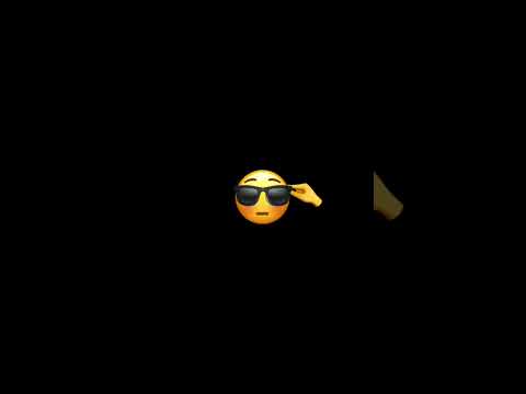 Emoji glasses off effect