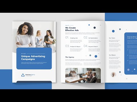 Business Agency - Company Profile Print Template Download