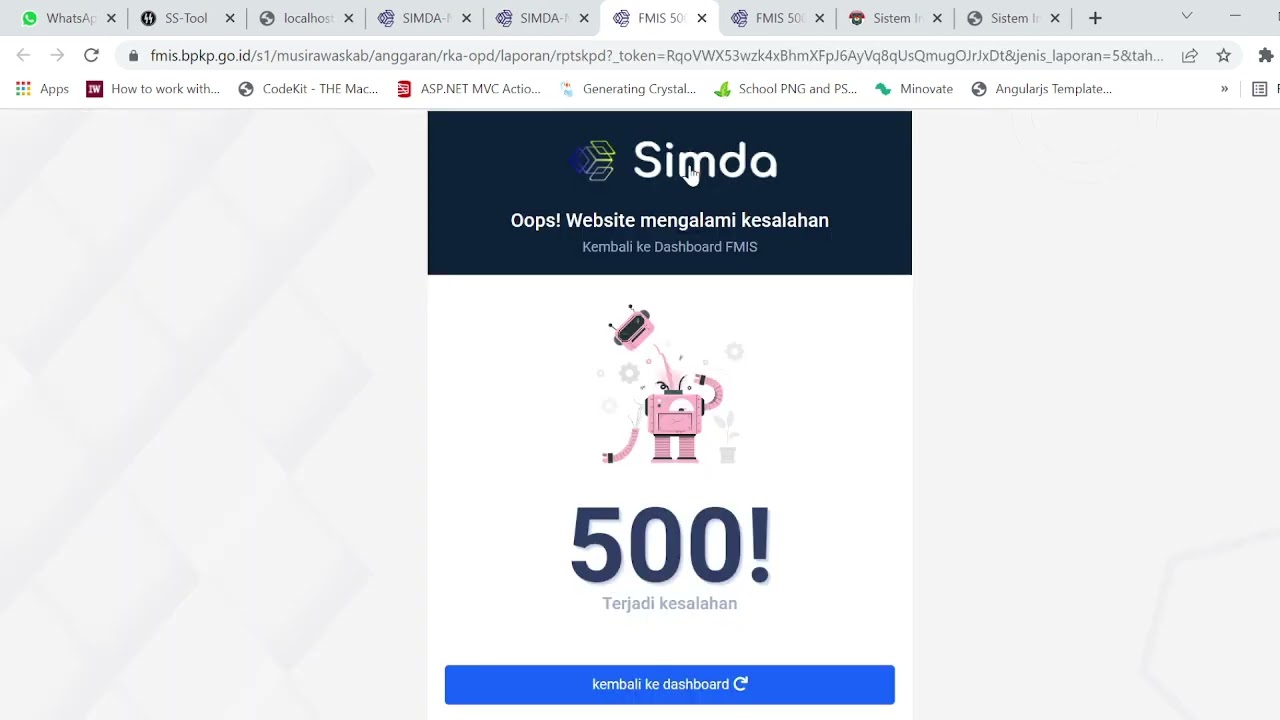 Cara Membuat Data RKA dari data Renja Murni yang sudah di Selesaikan di FMIS