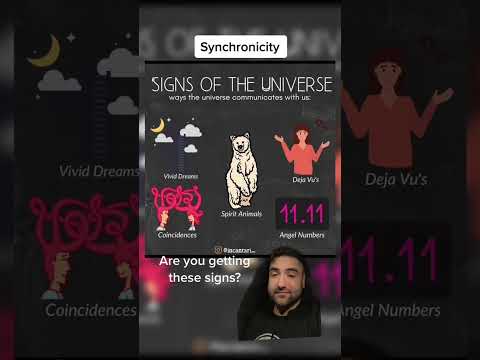 Synchronicity - Signs from the universe #synchronicity #universe